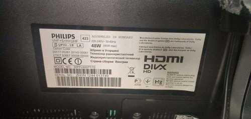 Телевизор philips 32pfl6007t/12