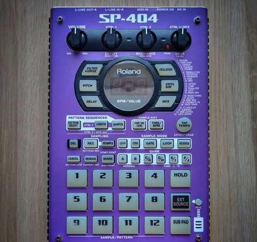 Виниловые скины для семплера Roland SP-404