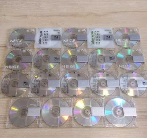Minidisc минидиск коллекция 12 Sony