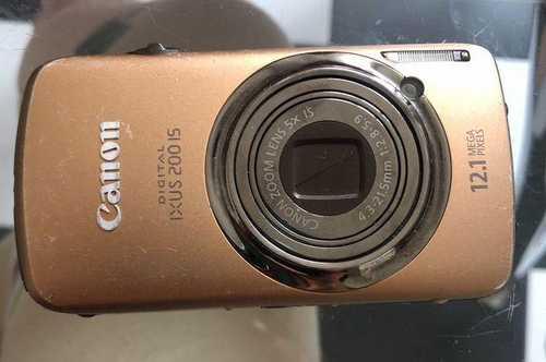 Компактный фотоаппарат canon ixus200 is