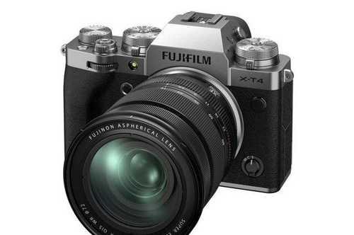 Fujifilm X-T4 kit 16-80mm f/4 Silver новый