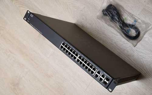 24 порта коммутатор POE+ Cisco Layer 3 уровень 3шт