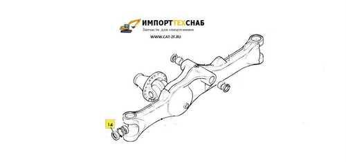 JCB сальник полуоси чулка 904/50040 (904/50006)