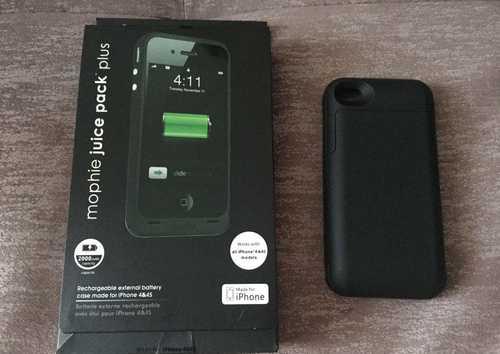 Mophie juice pack plus дополнительный аккумулятор
