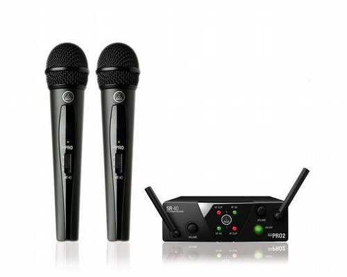 AKG WMS40 mini 2 радиосистема с 2 микрофонами