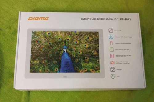 Цифровая фоторамка digma pf1043bk обзор