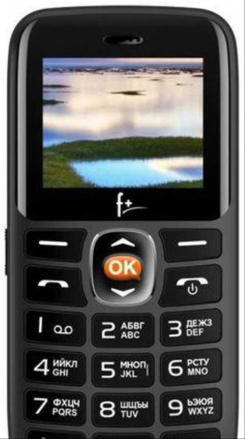 Телефон F+ Ezzy 4 Dual Sim Black