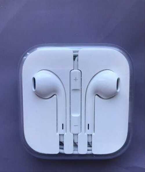 Наушники Apple Ear Pods 3.5 mm Original новые
