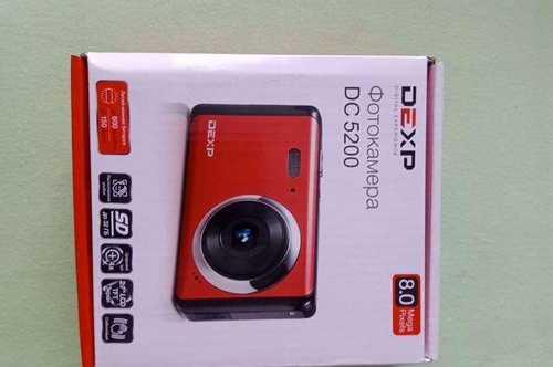 Компактный фотоаппарат dexp DC 5200
