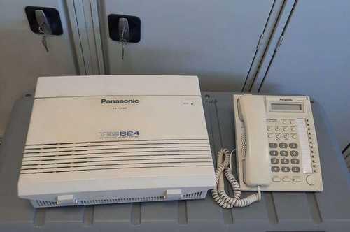Мини атс panasonic tes824