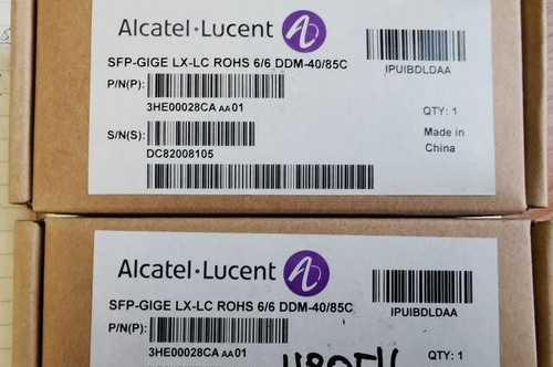 Alcatel-Lucent 3HE00028CA 01 SFP 1GE Lx 10 км