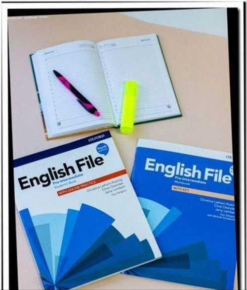 Учебник английского языка english file №1 все част