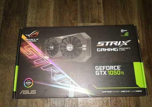 Asus gtx 1050ti strix