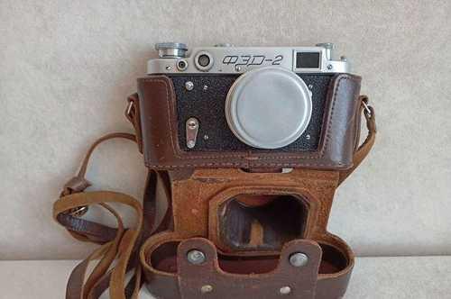 Фотоаппарат фэд-2 1958 с футляром и коробкой