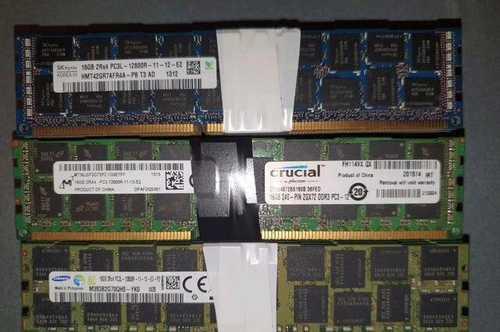 Оперативная память DDR3 16Gb Reg в ассортименте