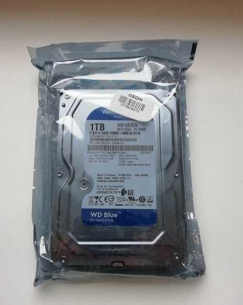 Жесткий диск WD Blue 1 тб (WD10ezex)