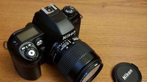 Зеркальный пленочный фотоаппарат Nikon F80 D