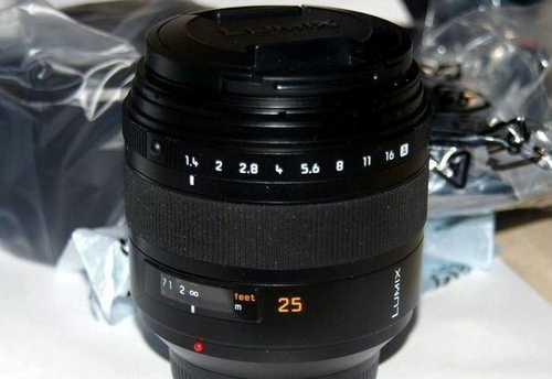Panasonic Leica D Summilux 25mm f/1.4 Asph L-X025