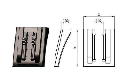Крыло заднее krone/humbaur/FLI 515001477