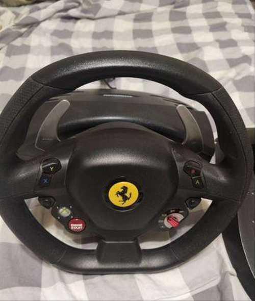 Руль thrustmaster ferrari 458 Italia xbox 360