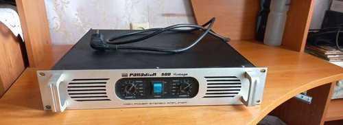 DAP-audio palladium P-500 усилитель мощности