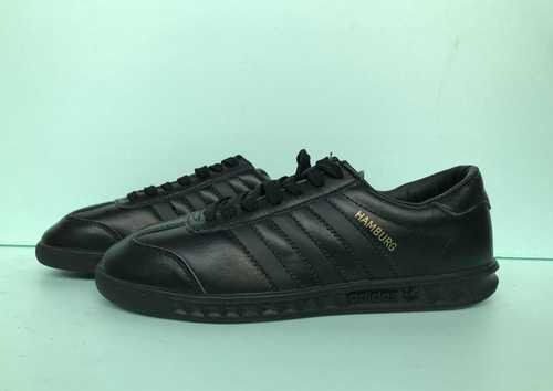 Кроссовки Adidas Hamburg leather Black 42 р-р