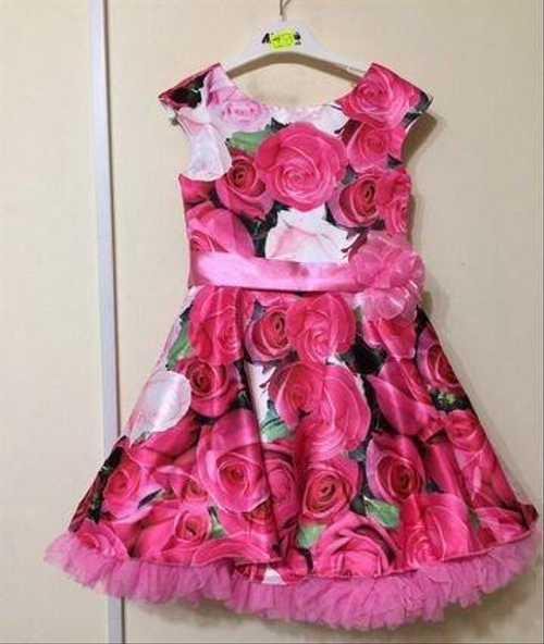 Праздничное детское платье новое
