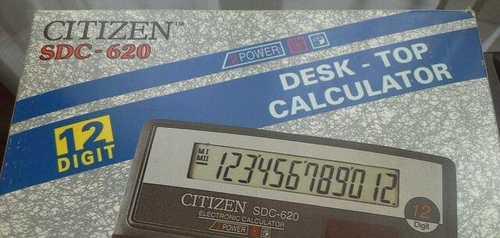 Настольный калькулятор Citizen SDC-320