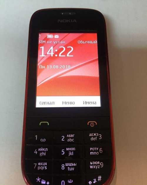 Сотовый телефон Nokia Nokia Asha 203+зу