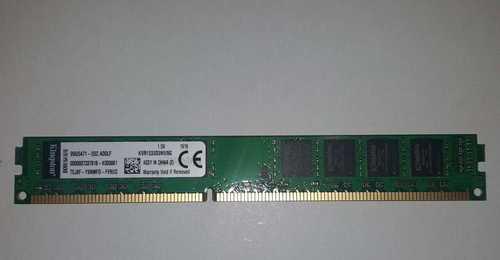 Оперативная память kingston KVR1333D3N9/8G DDR3