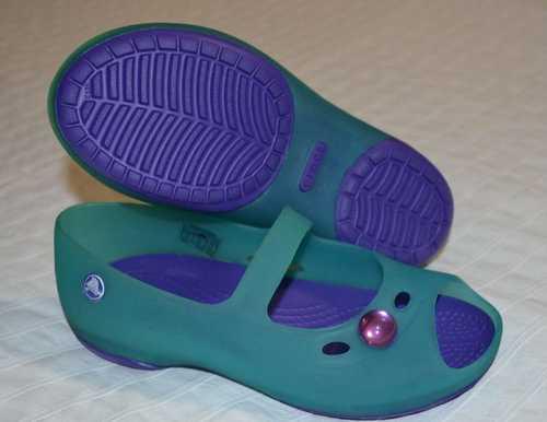 Оригинальные балетки crocs Chameleons, р.13, состо