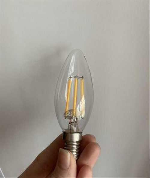 Лампочка REV, холодный свет, E14, 5 Вт