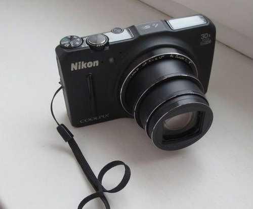 Nikon Coolpix S9700.16.79 мп,зум 30x, (ISO) 6400