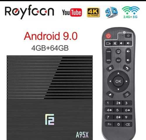 Android tvприставка A95xF2,Android 9.0 4-32Gb