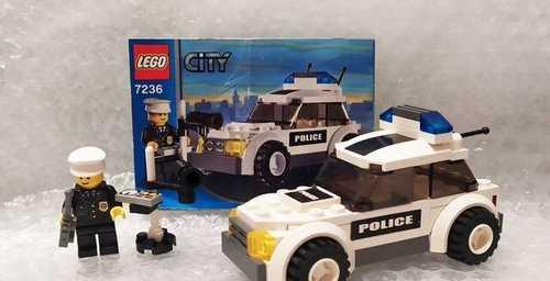 Lego City 7236 Police полицейский
