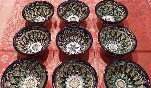 Узбекская керамика. Пиала для чая средняя 170мл