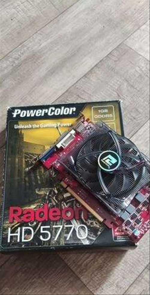 Видеокарта AMD PowerColor HD 5770 1GB