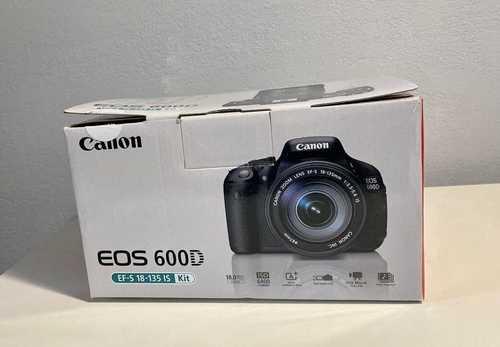 Зеркальный фотоаппарат canon EOS 600D EF-S 18-135