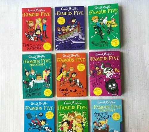 Famous Five 9 books set