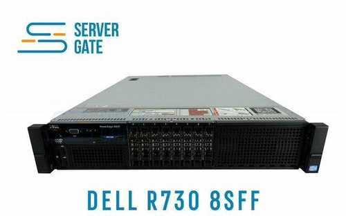 Сервер dell R730 8SFF 2 x E5-2643v3 64 GB