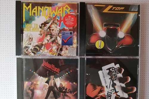 Фирменные CD "Manowar", "ZZTop", "Judas Priest"