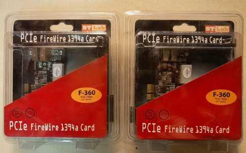 FireWire контроллер St-Lab F-360 PCIe-1394a