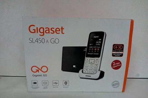 Телефон ip Gigaset sl450a go серебристый