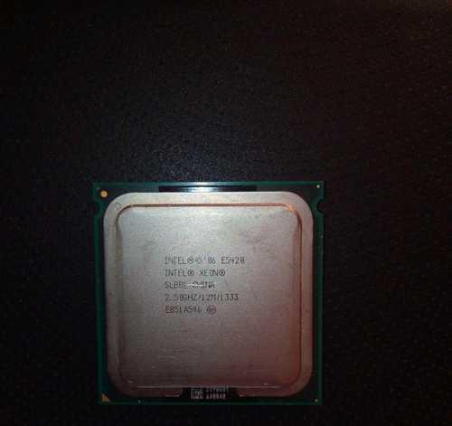 Процессор xeon e5420