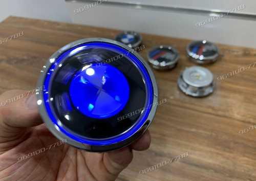 Колпачки литья Bmw M LED Ступичные крышки 68 mm