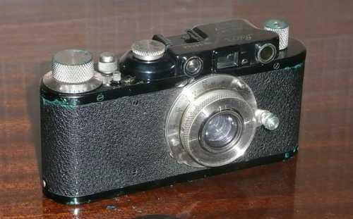 Leica II черная. Leitz Elmar 1.35 F50