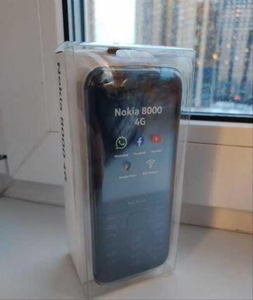 Сотовый Nokia 8000 4G новый Гарантия рст