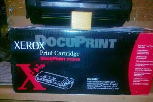 Картриджи для принтера xerox docuprint P1210