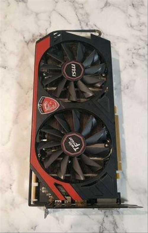 MSI R9 280 3Gb неисправная