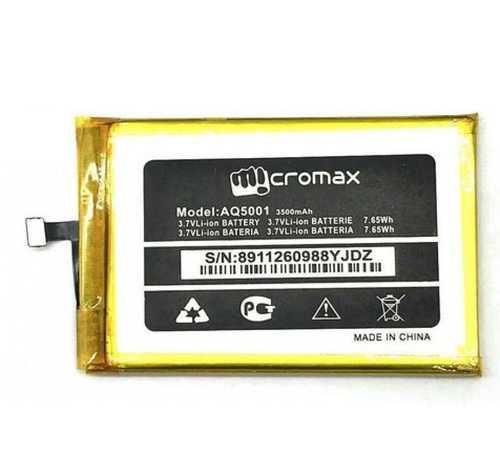 Аккумулятор на телефон micromax AQ5001 Canvas Powe